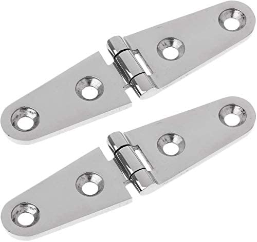 Heavy Duty Hatch Strap Hinges – Salty Reef Marine Hardware