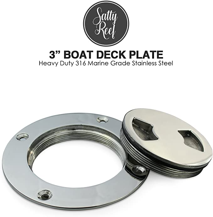 Heavy Duty Boat Deck Plates – Salty Reef Marine Hardware